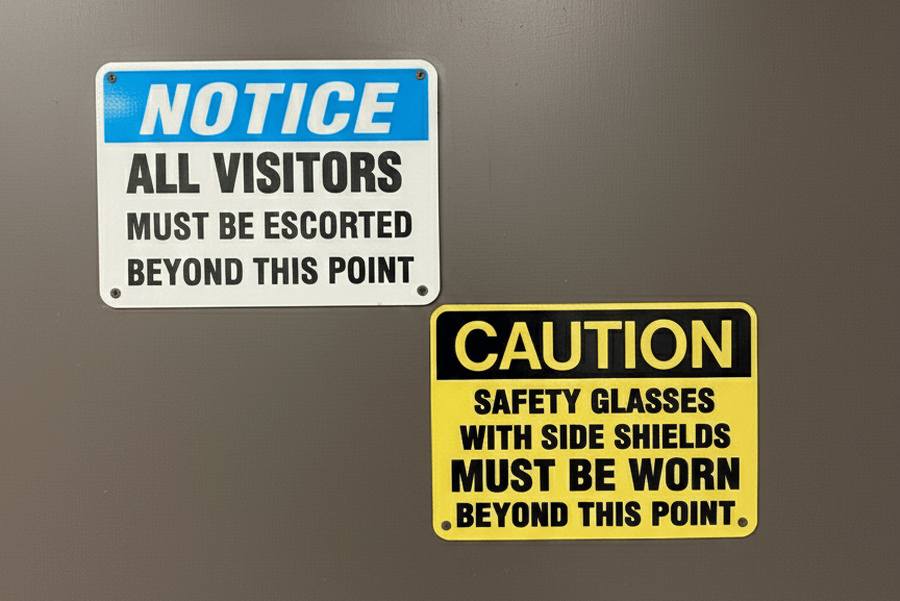 How to Choose the Best Safety Sign Company for Your Facility