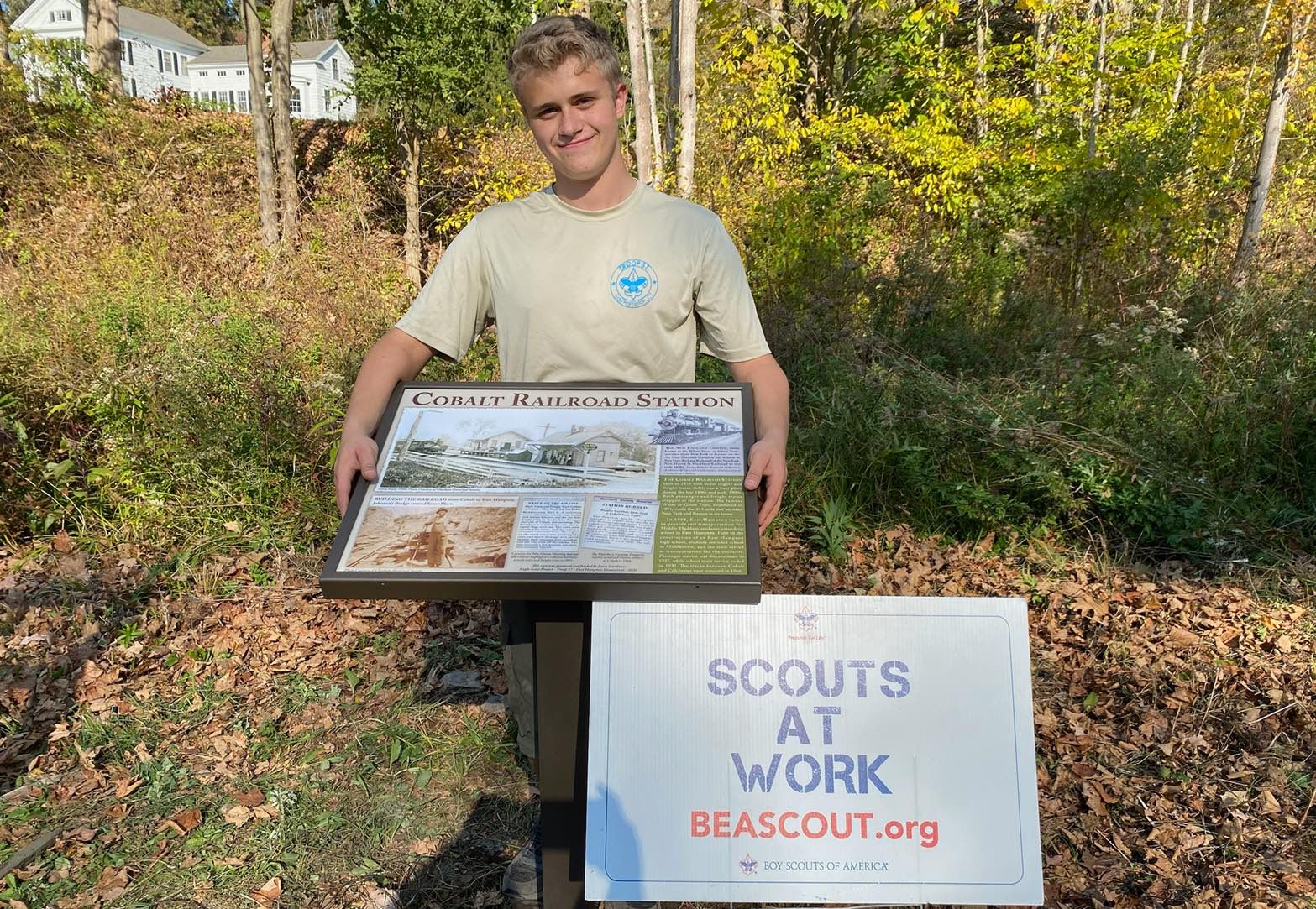 Historical Signs Created for Connecticut's Air Line Trail | Pannier ...