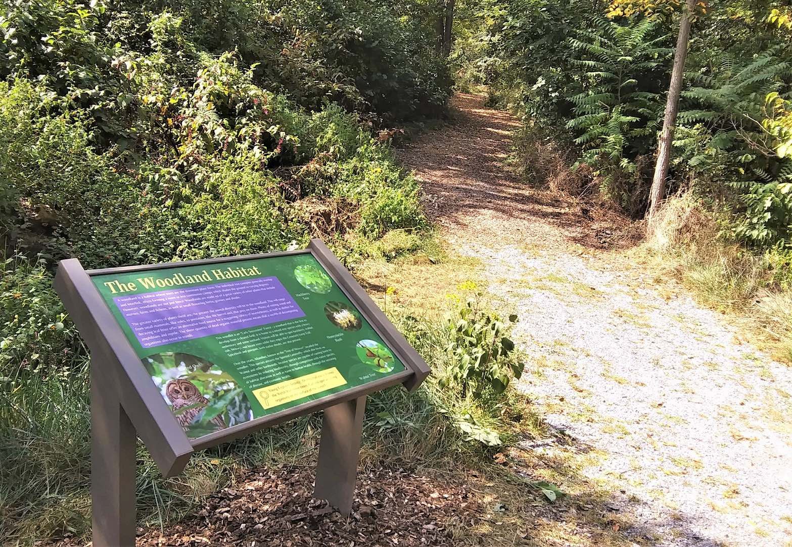 Trail Signage for Pennsylvania Historic Farmstead | Pannier Graphics