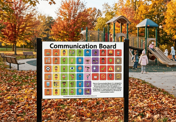 Playground Sign | Pannier Graphics