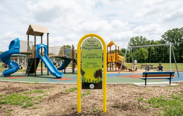 Playground Sign | Pannier Graphics